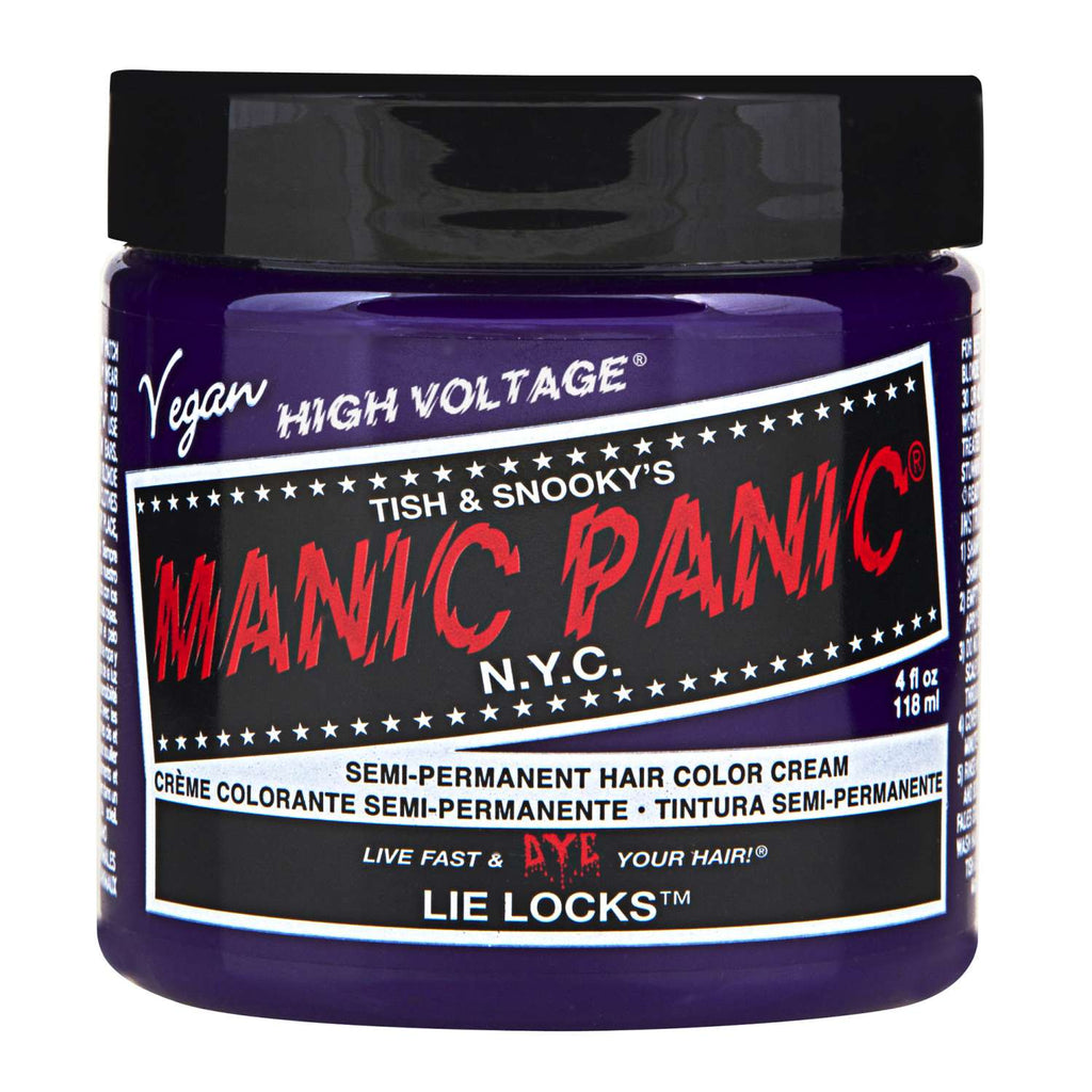 Manic Panic Semi Permanent Cream Hair Color - Lie Locks 4 Oz – A Touch ...