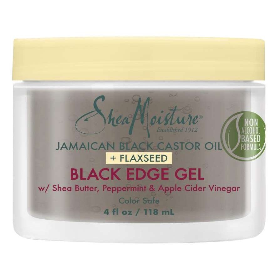 Shea Moisture Jamaican Black Castor Oil Flaxseed Black Edge Gel – A ...